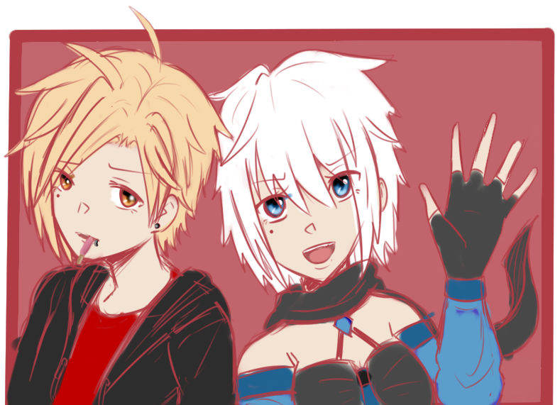 Hibiki And Hikari By Fiendish Elf On Deviantart