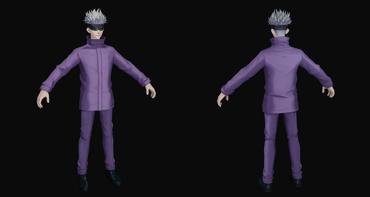 Fortnite Satoru Gojo By Whitemagesunny On Deviantart