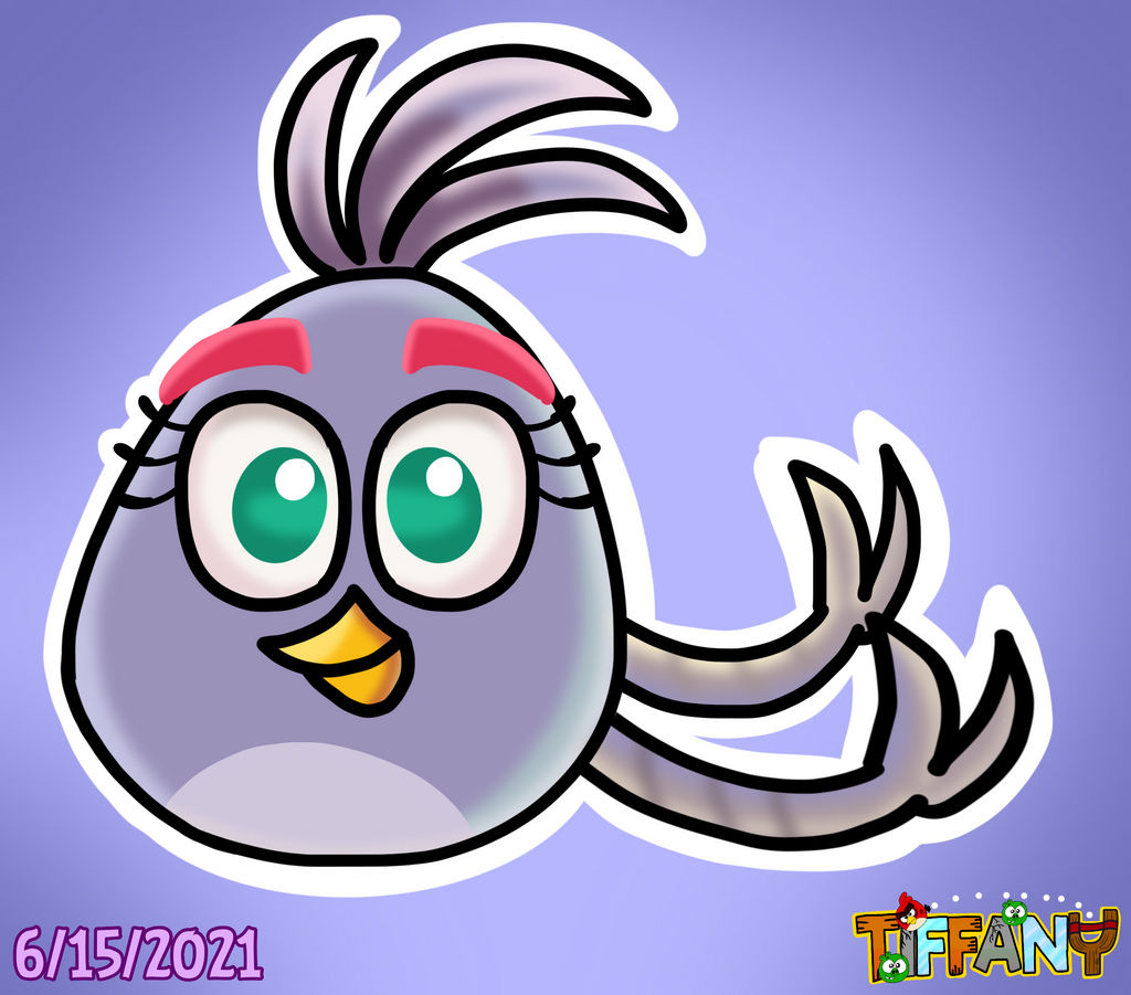Silver From Angry Birds Reloaded By Angrybirdstiff On Deviantart
