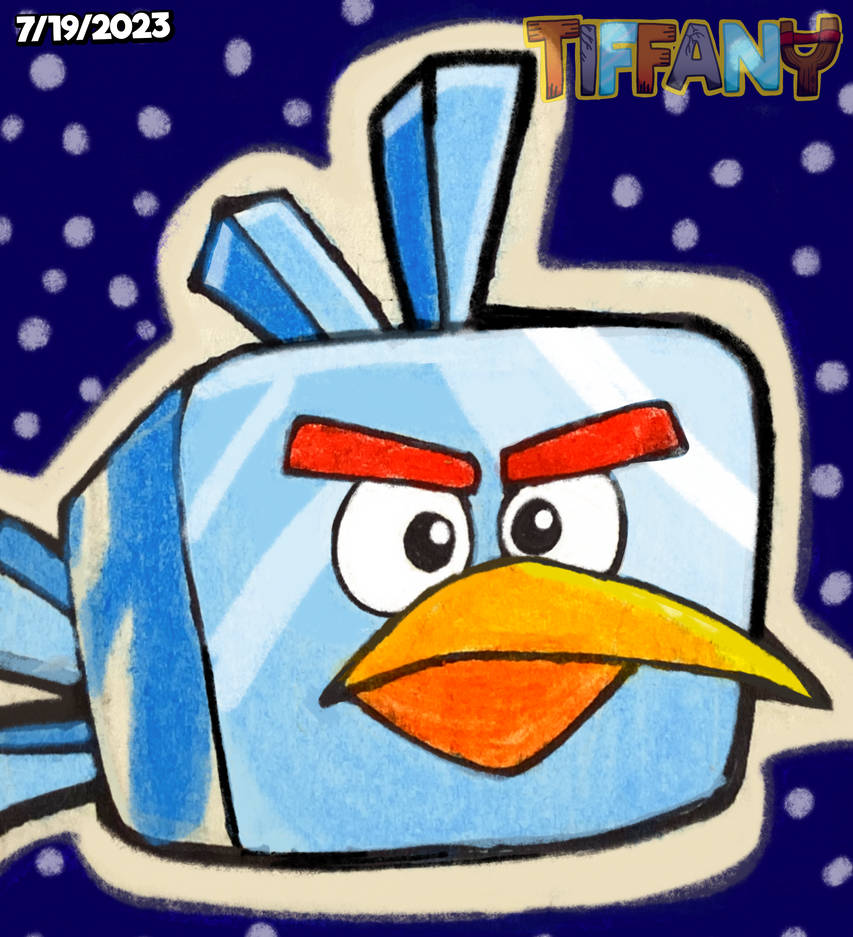 Ice Bird Angry Birds Space By Angrybirdstiff On Deviantart