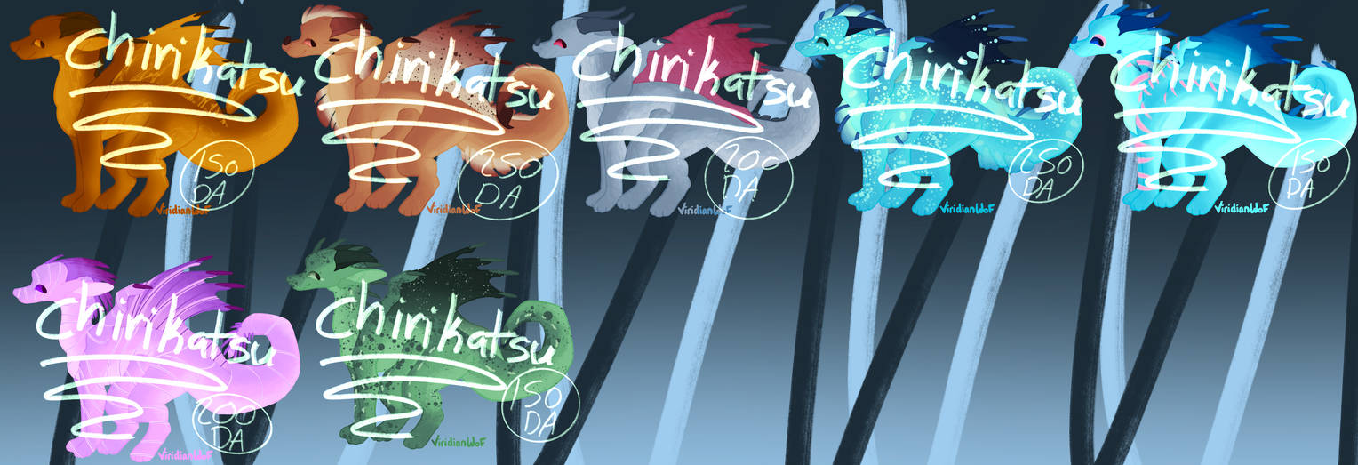 WoF Batch Adopts! OPEN, 6/7 by Chirikatsu on DeviantArt WoF Batch Adopts! OPEN, 6/7 by Chirikatsu on DeviantArt