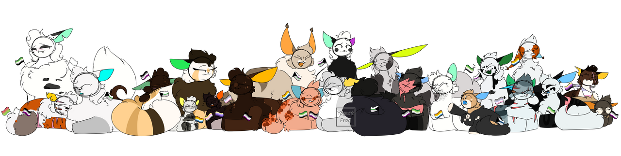 Aromantic Asexual Spectrum By Yogurtfrog On Deviantart