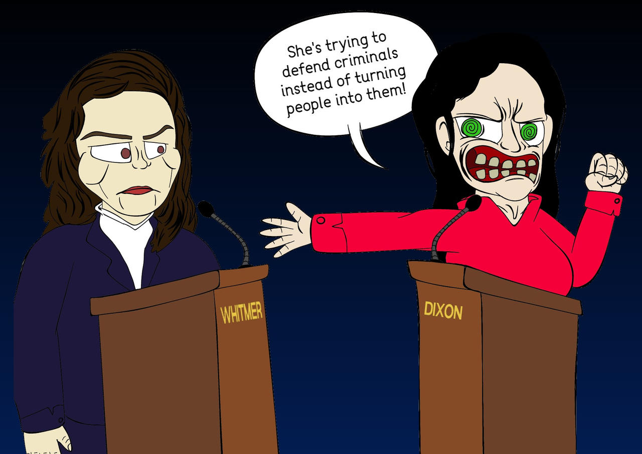 Tudor Dixon Is A C*** (Political Cartoon) by GoatmanThe15th on DeviantArt Tudor Dixon Is A C*** (Political Cartoon) by GoatmanThe15th on DeviantArt