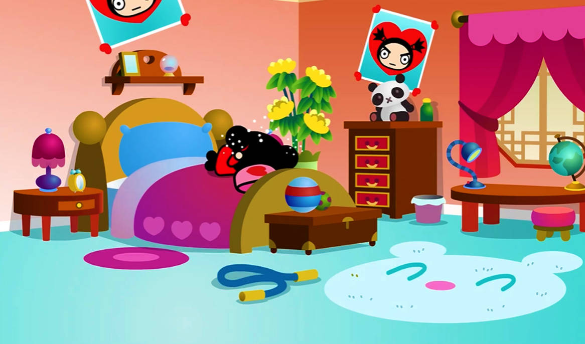 Pucca Crying In Her Bedroom By Happygirl127 On Deviantart