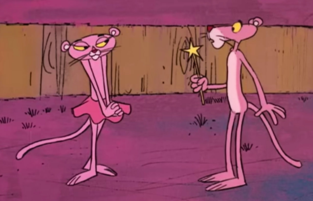 Pink Panther And His Girlfriend By Mmmarconi127 On Deviantart