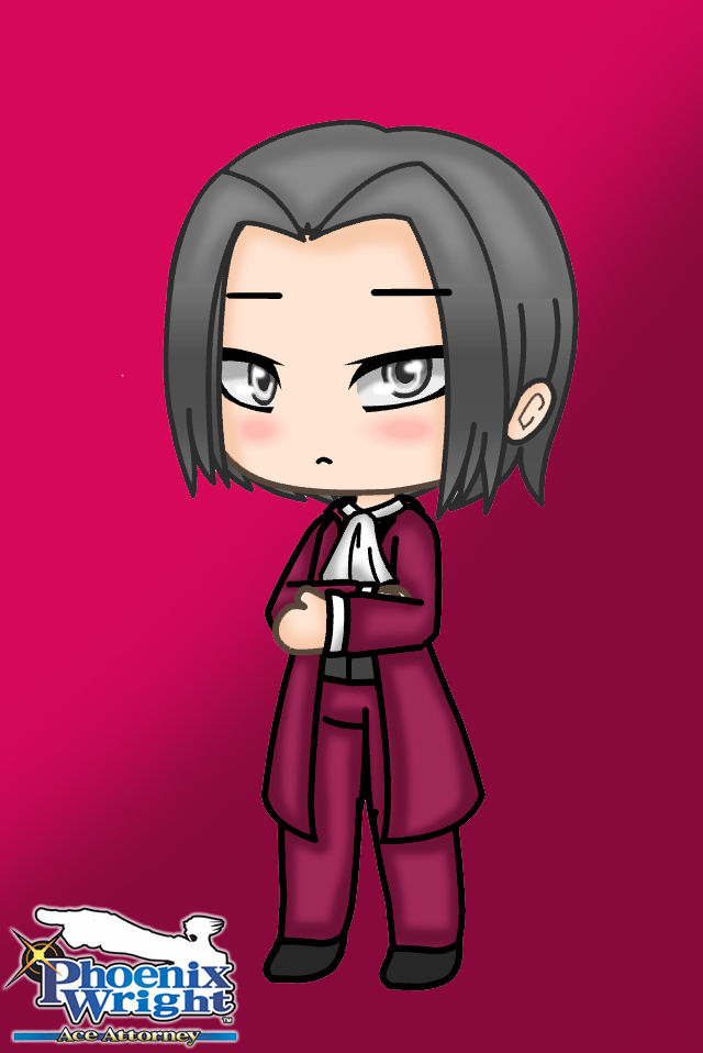 Aa Miles Edgeworth Gacha Life By Fjessemcsm On Deviantart
