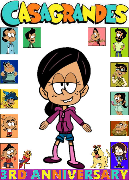 3rd Anniversary Of The Casagrandes By Loudcasafanrico On Deviantart