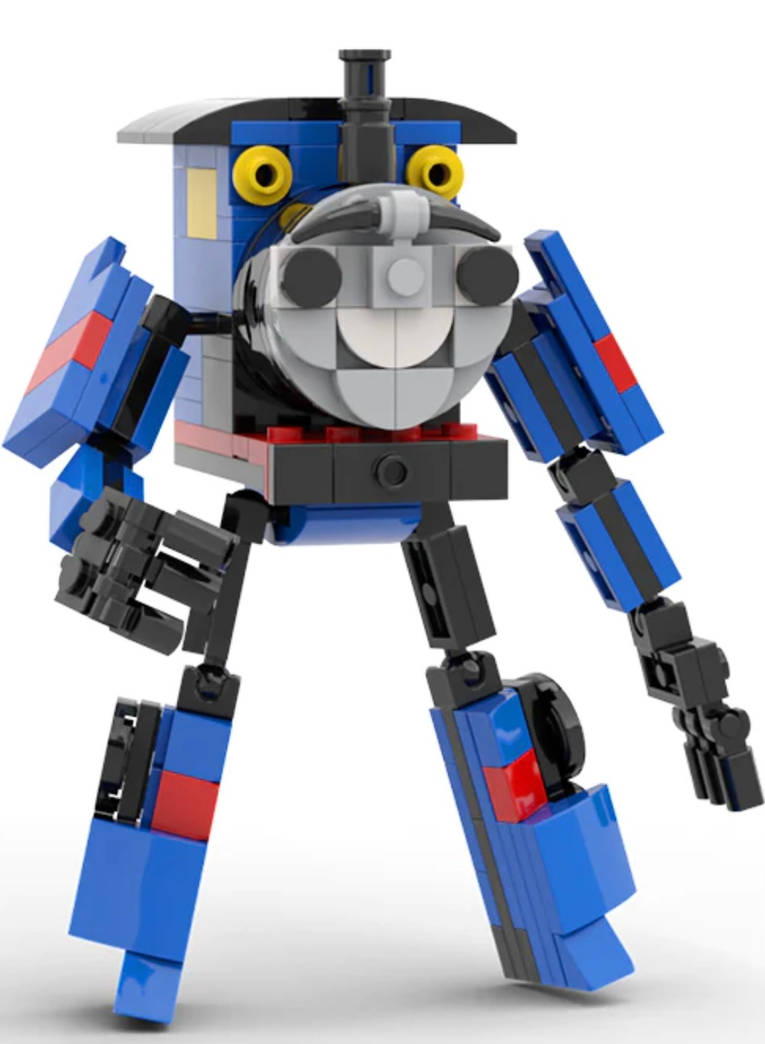 Thomas The Tank Engine In Lego And Transform Robot By Loudcasafanrico On Deviantart