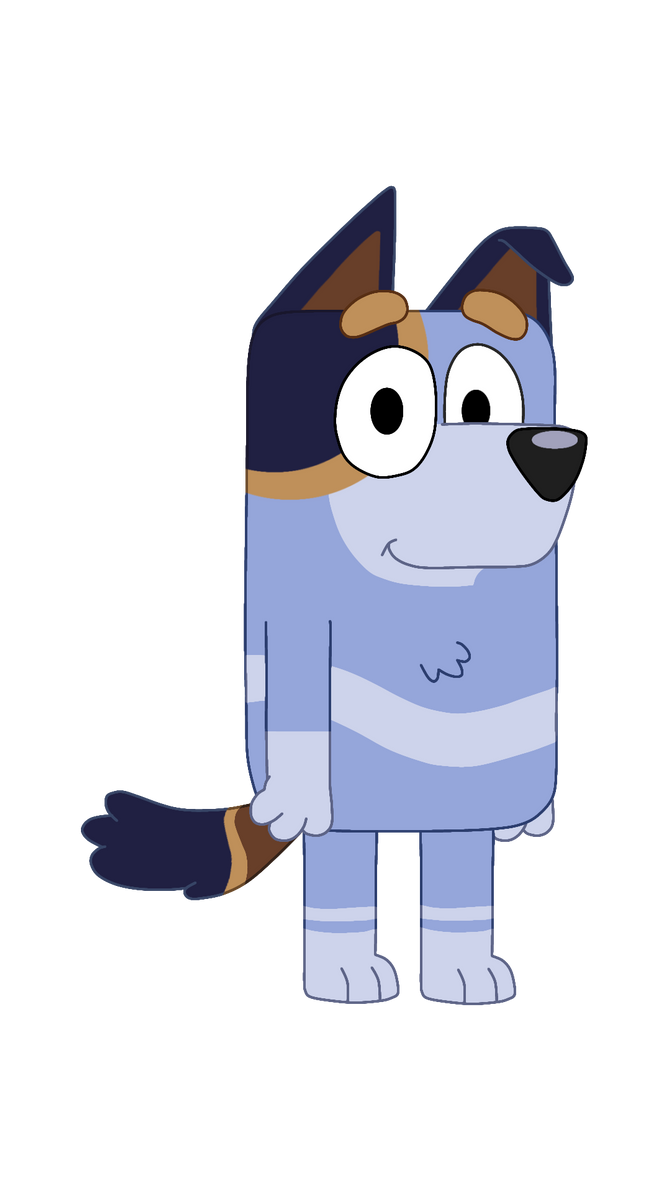 Bluey Redraw Stripe Heeler By Stonevariant On Deviantart