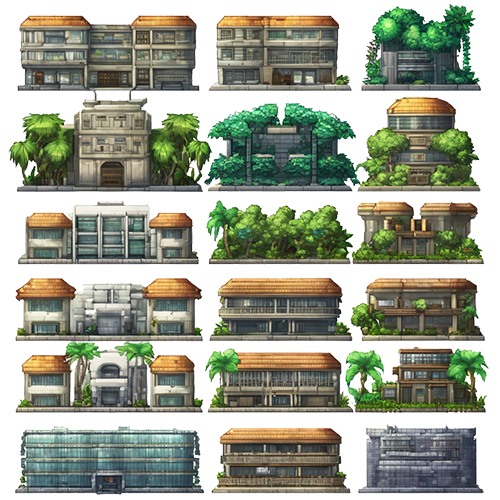 CITY BUILDINGS free Pixel Art Assets by PixelGameResources on DeviantArt CITY BUILDINGS free Pixel Art Assets by PixelGameResources on DeviantArt