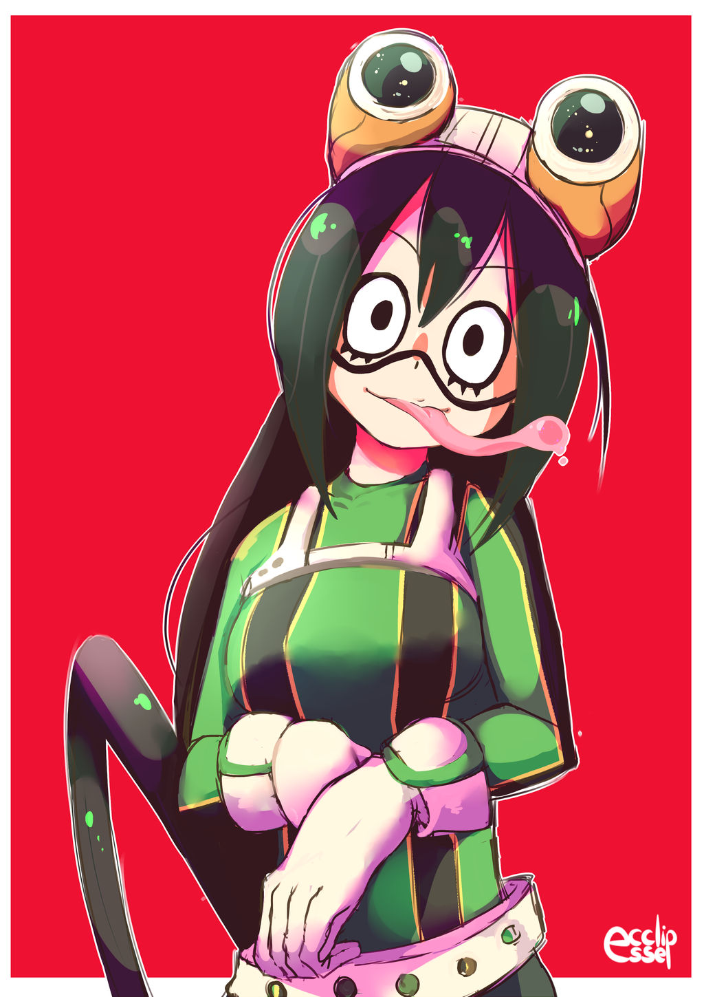 Tsuyu Asui By Taiyokyun On Deviantart