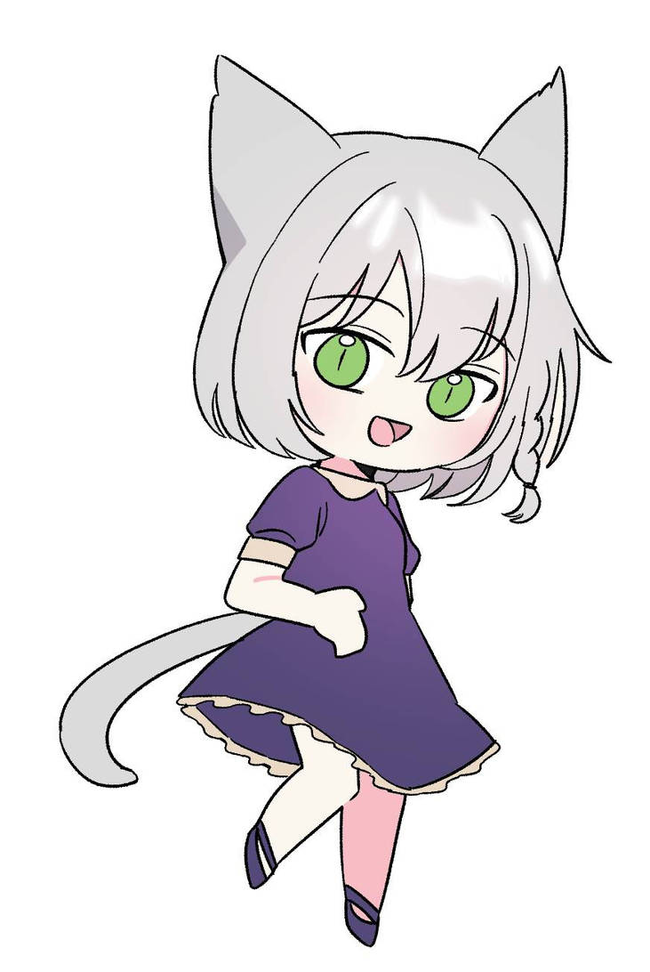 Chibi Miqote Girl By Kwonon On Deviantart
