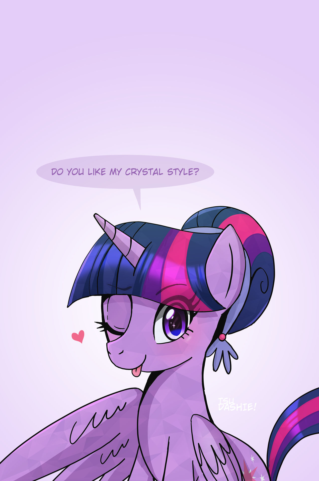 Crystal Twilight Sparkle By Tsudashie On Deviantart