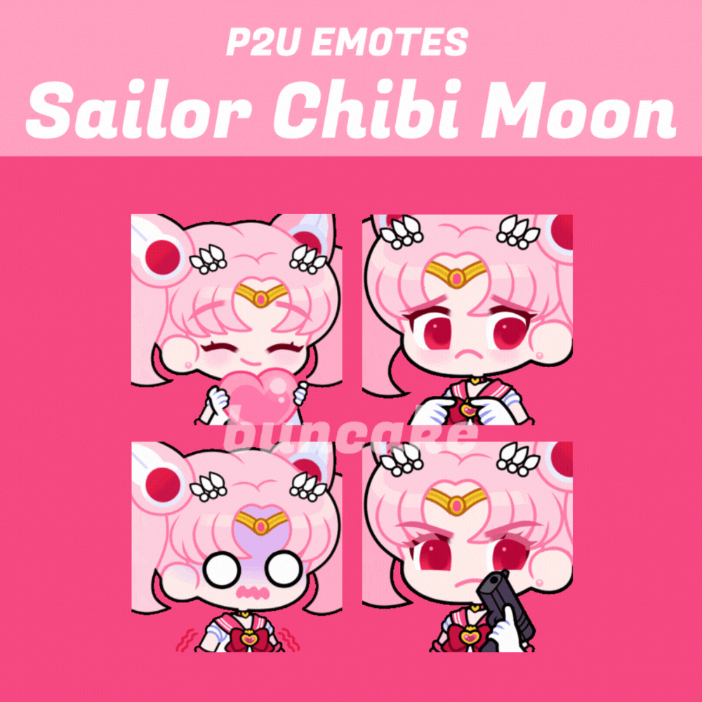 P2u Emotes Sailor Chibi Moon By Buncaked On Deviantart