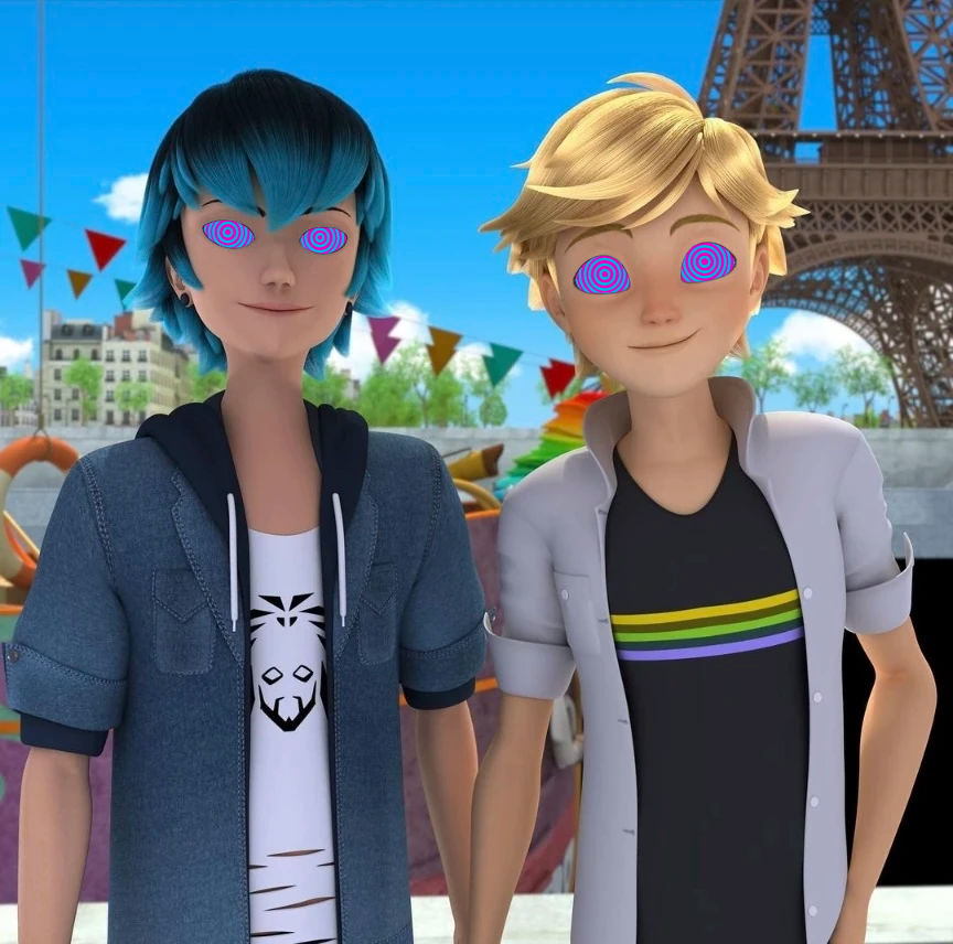 Luka And Adrien Hypnotized Together By 655777 On Deviantart