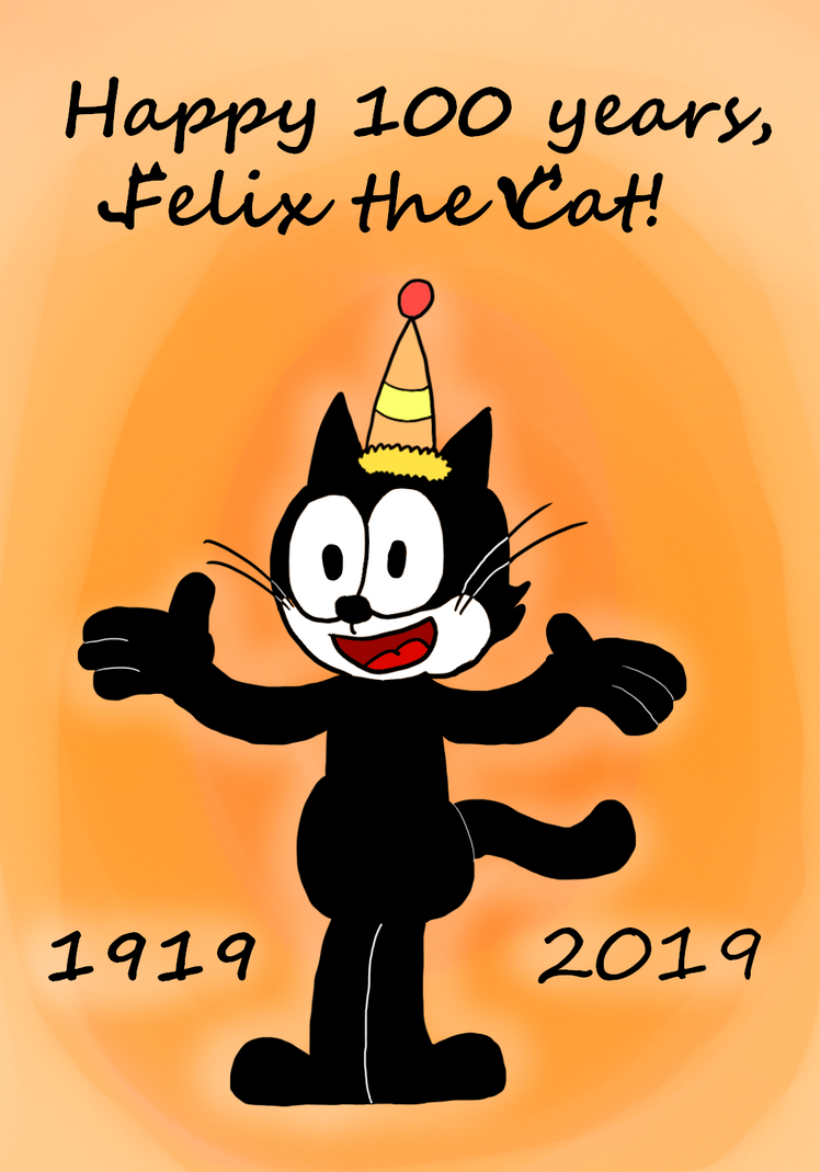 Happy 100 Years Felix The Cat By Mkdoes711 On Deviantart