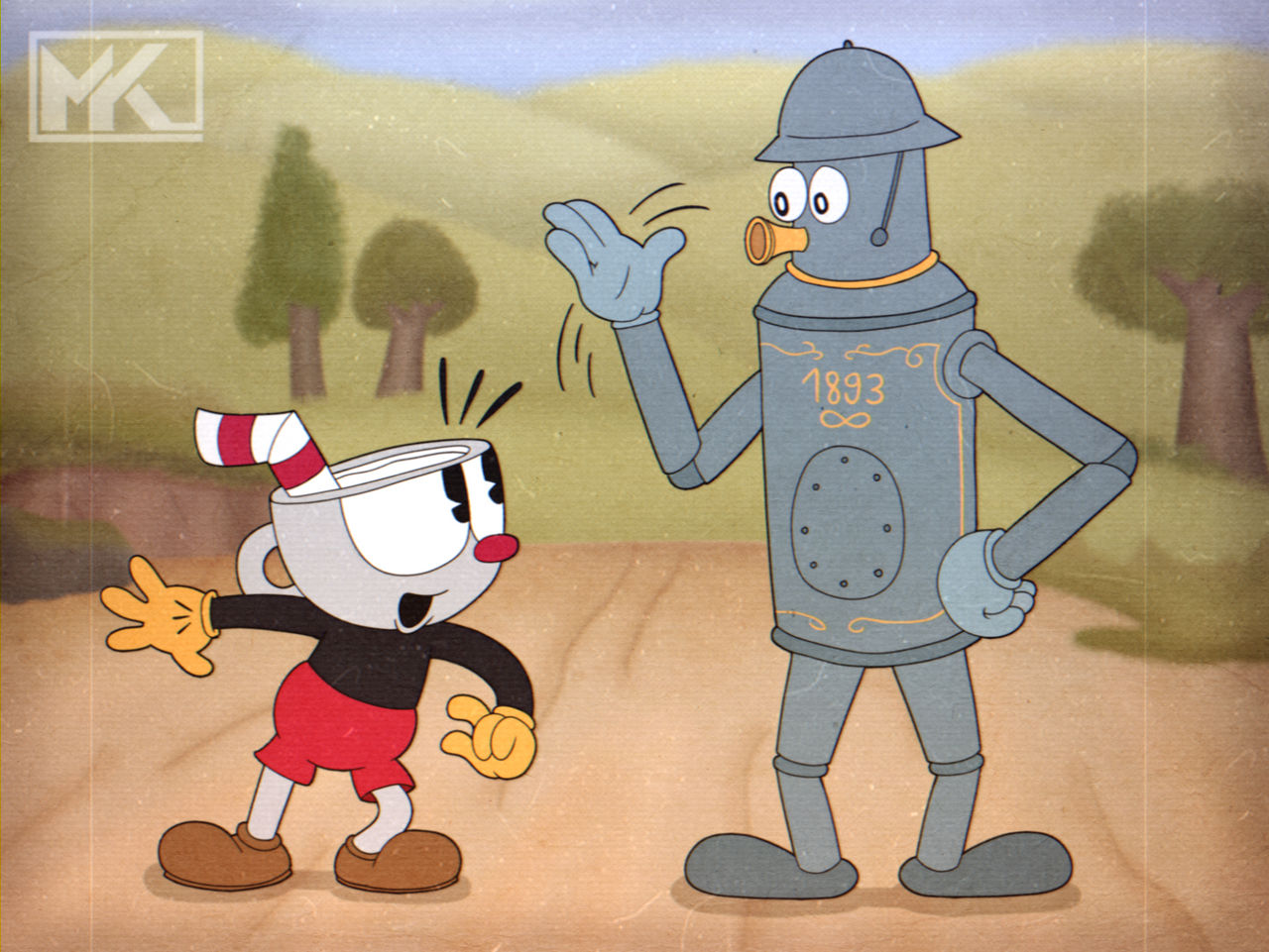 Cuphead meets Boilerplate by MKdoes711 on DeviantArt Cuphead meets Boilerplate by MKdoes711 on DeviantArt