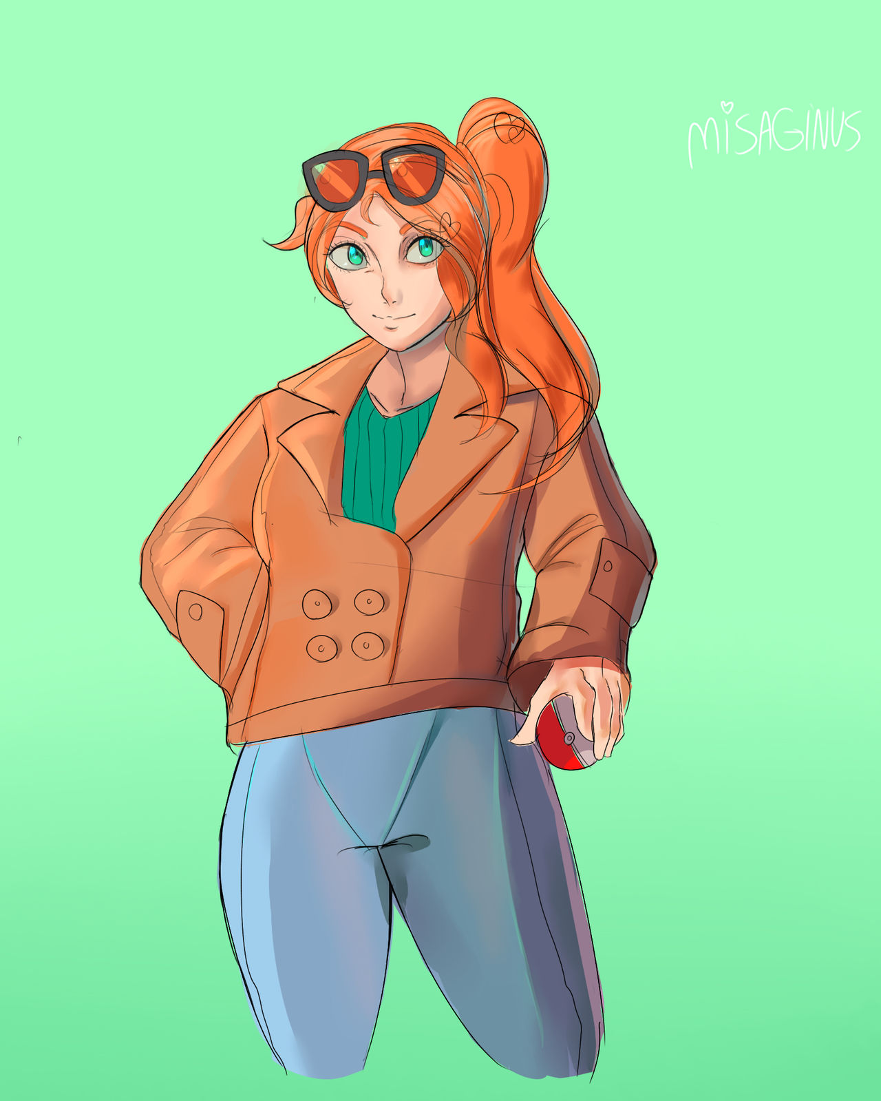 Sonia From Pokemon By Misaginus On Deviantart