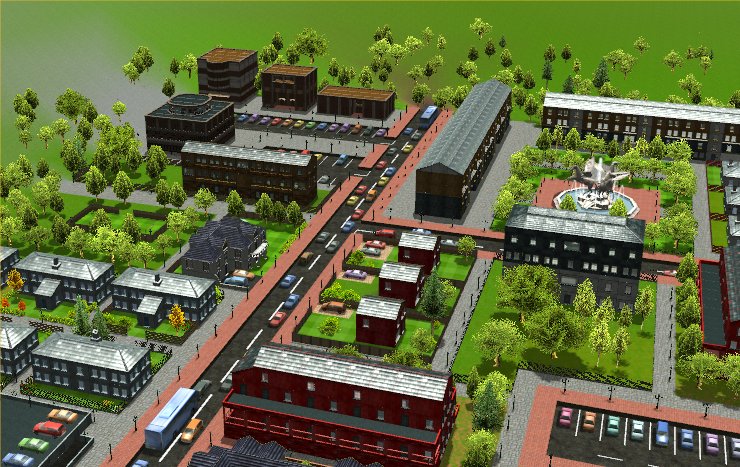 RCT3 - City Scene 7 by alloria-sjg on DeviantArt