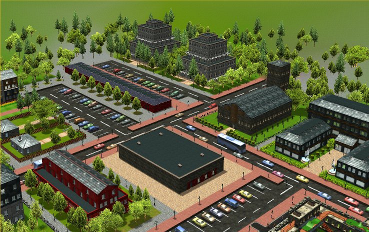 RCT3 - City Scene 8 by alloria-sjg on DeviantArt