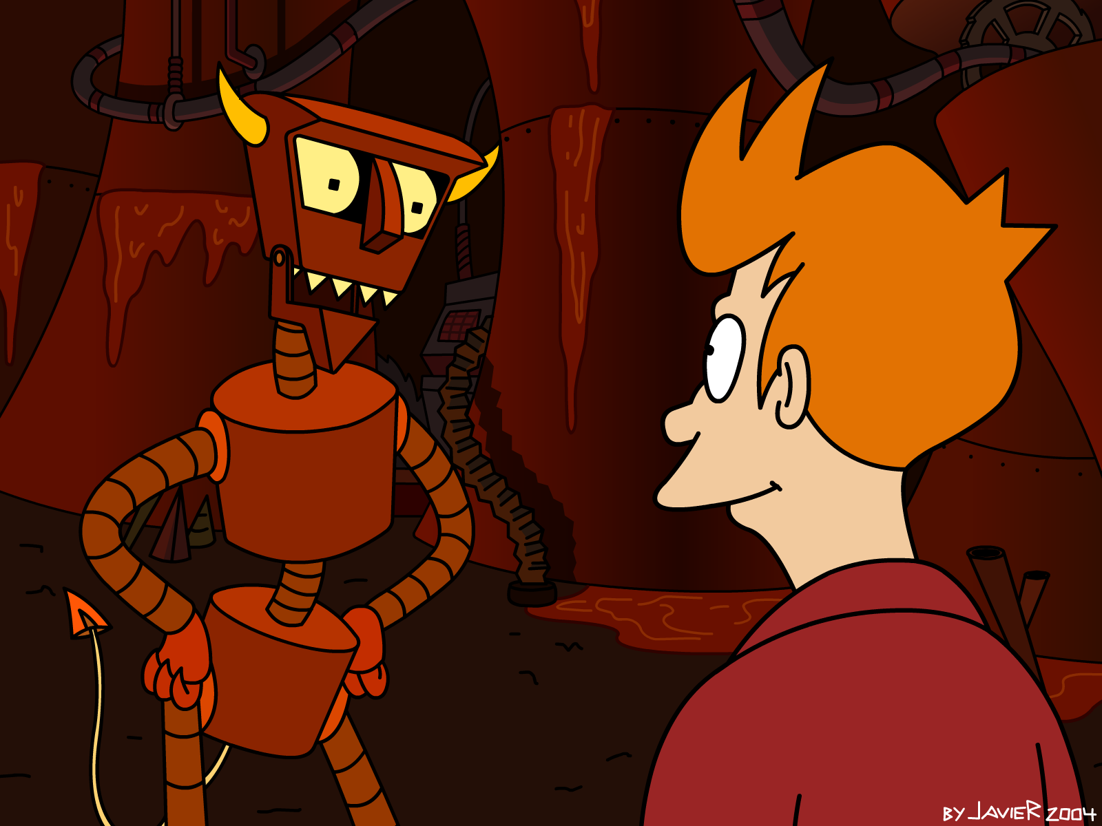 A Treat With Beelzebot by javoec on DeviantArt