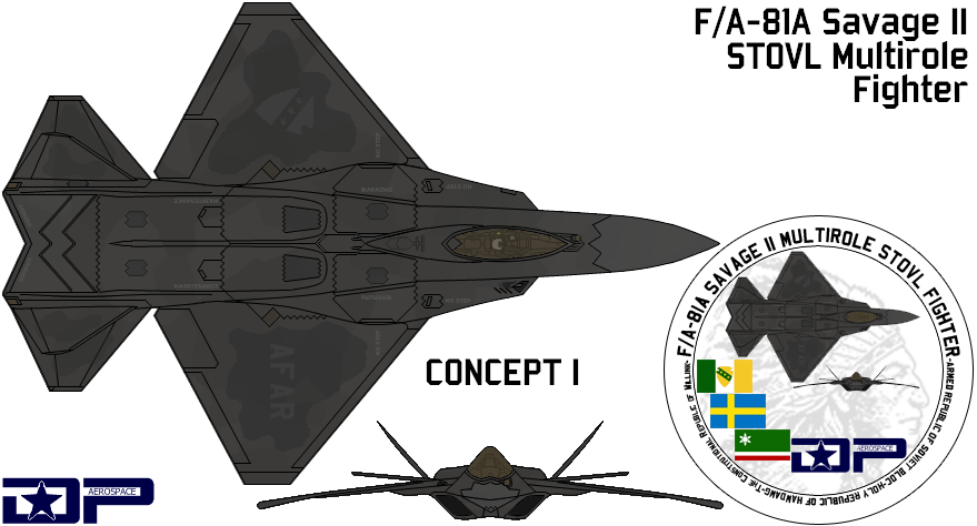 FA-81A Savage II VTOL fighter by AC710N87 on DeviantArt
