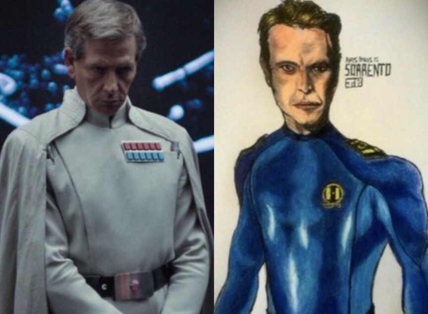 Ben Mendelsohn as Nolan Sorrento by dyemery on DeviantArt Ben Mendelsohn as Nolan Sorrento by dyemery on DeviantArt