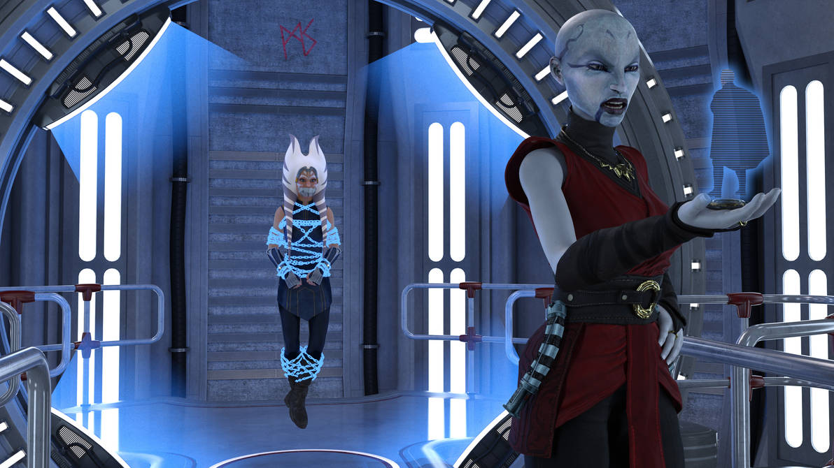 Ahsoka Tano Captured By Asajj Ventress By Metalsullivan On Deviantart