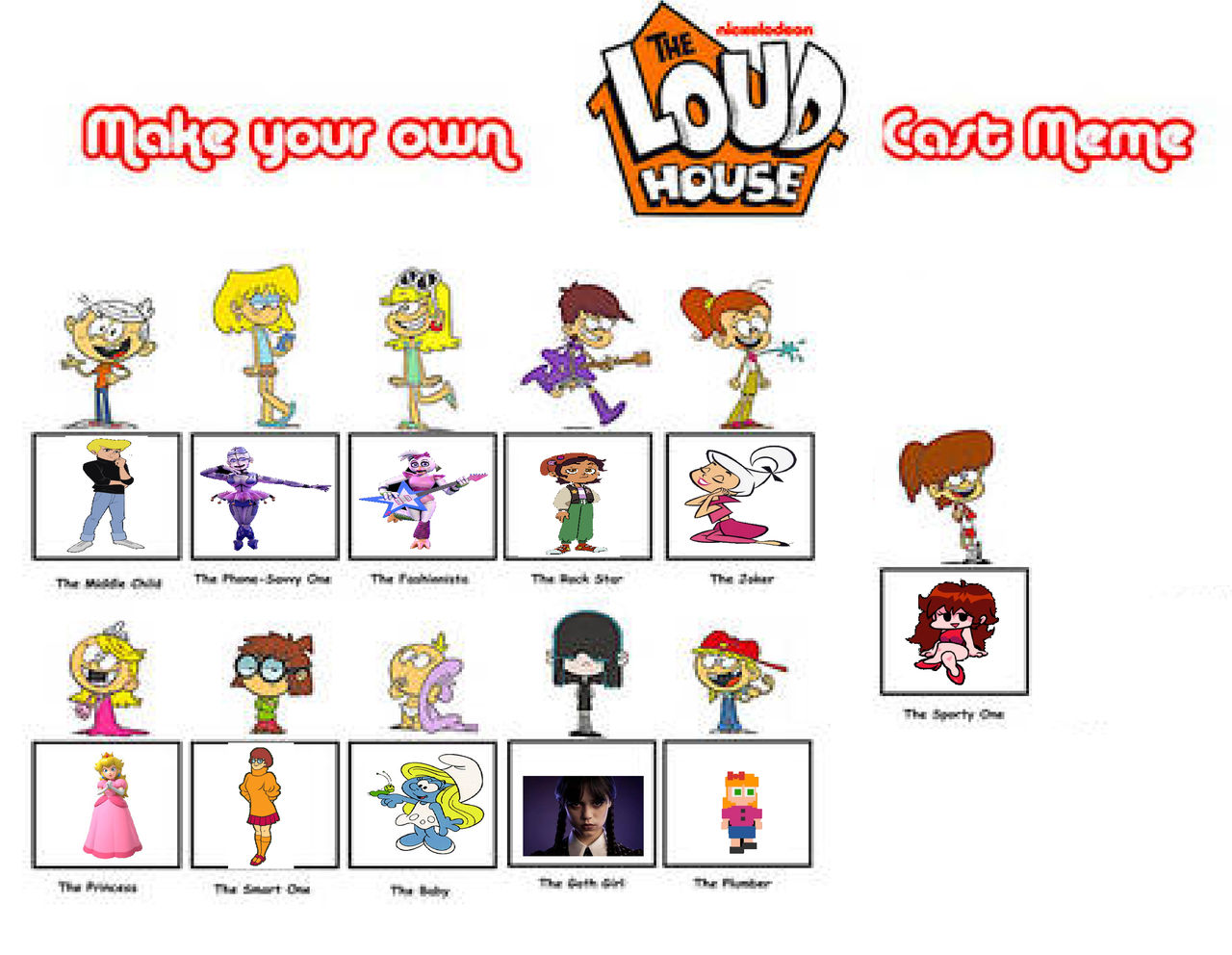 Loud House Recast Meme By 2001gamer On Deviantart