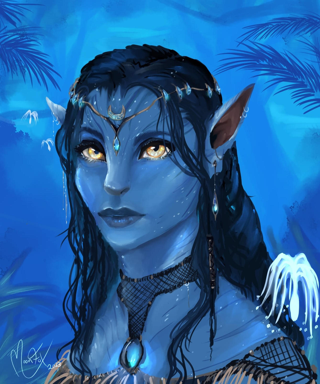 Avatar Fan Art By Moonfoxanimations On Deviantart