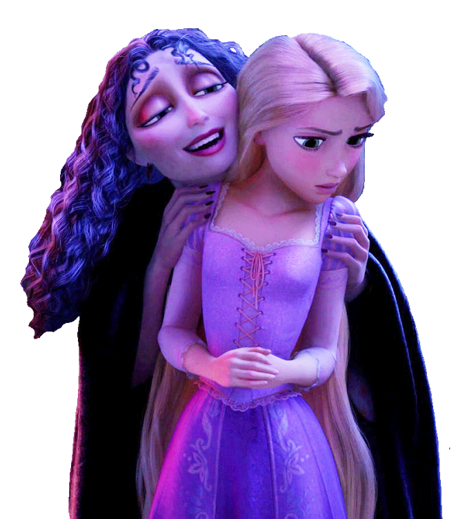 Png Rapunzel Y Gothel By Mikemoon1990 On Deviantart