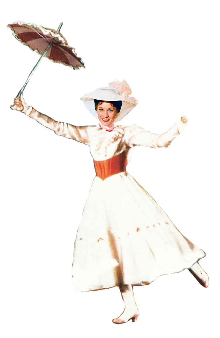 Png Mary Poppins Julie Andrews By Mikemoon1990 On Deviantart