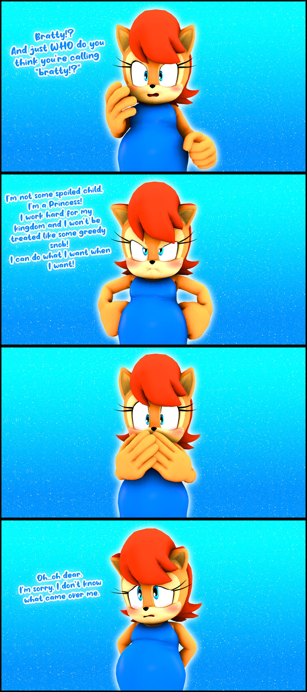 Ask The Sonic Gang Bratty By Thefunnipixelman On Deviantart