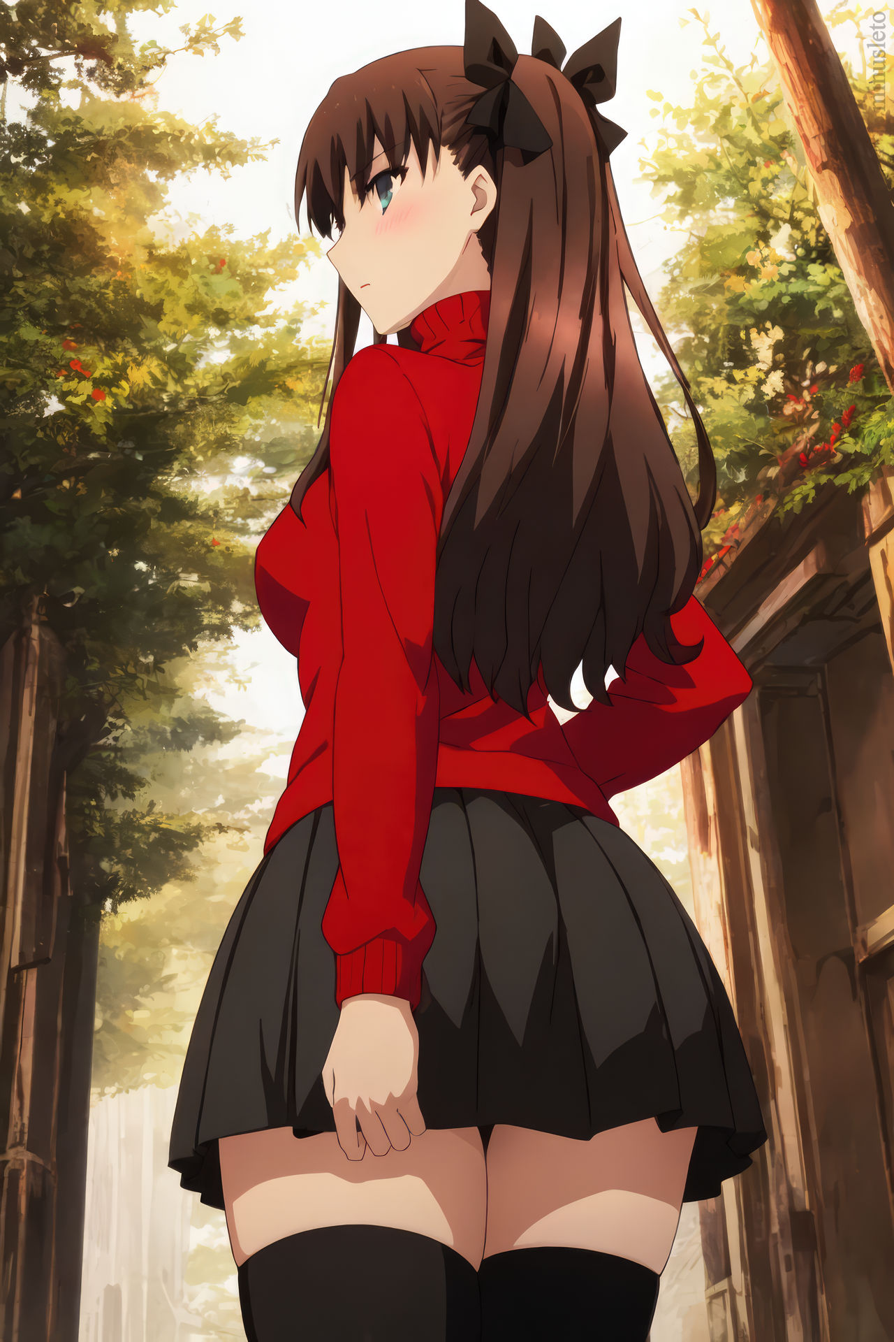 Rin Tohsaka By Minusleto On Deviantart