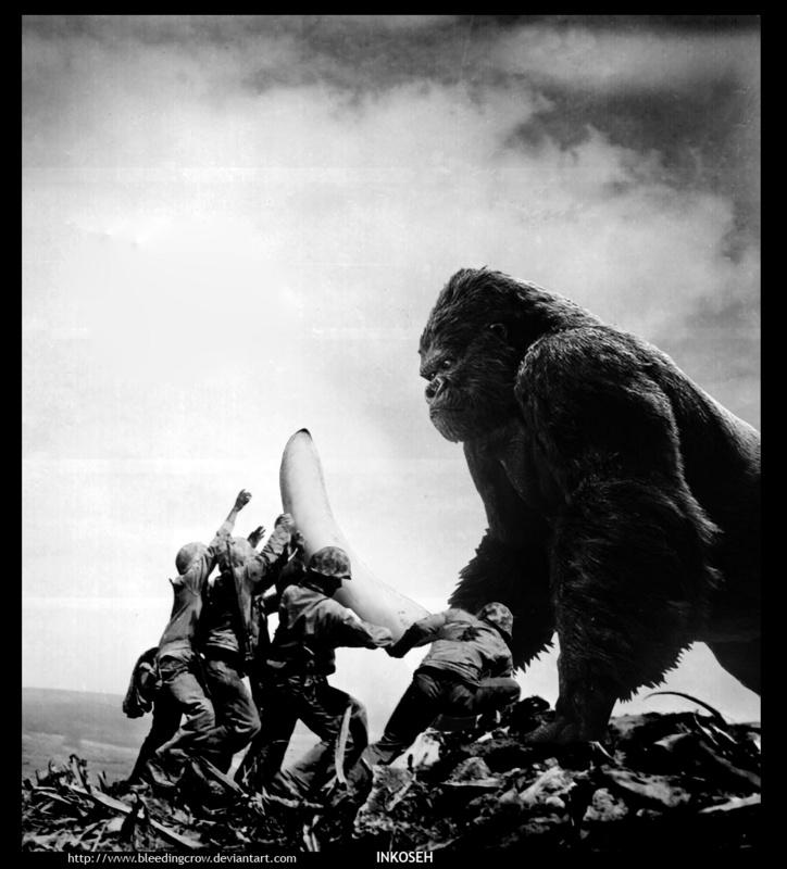 Appeasing the Ape God by hunterinkoseh on DeviantArt