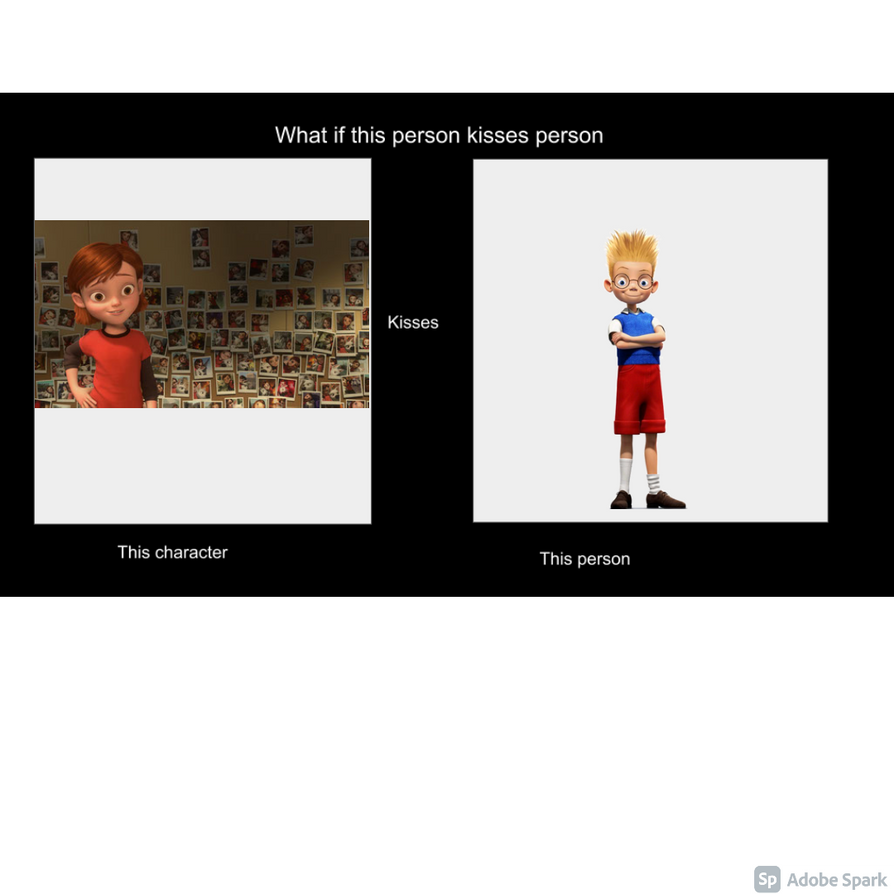 Penny Forrester Kisses Lewis Robinson By Comedyyeshorrorno On Deviantart