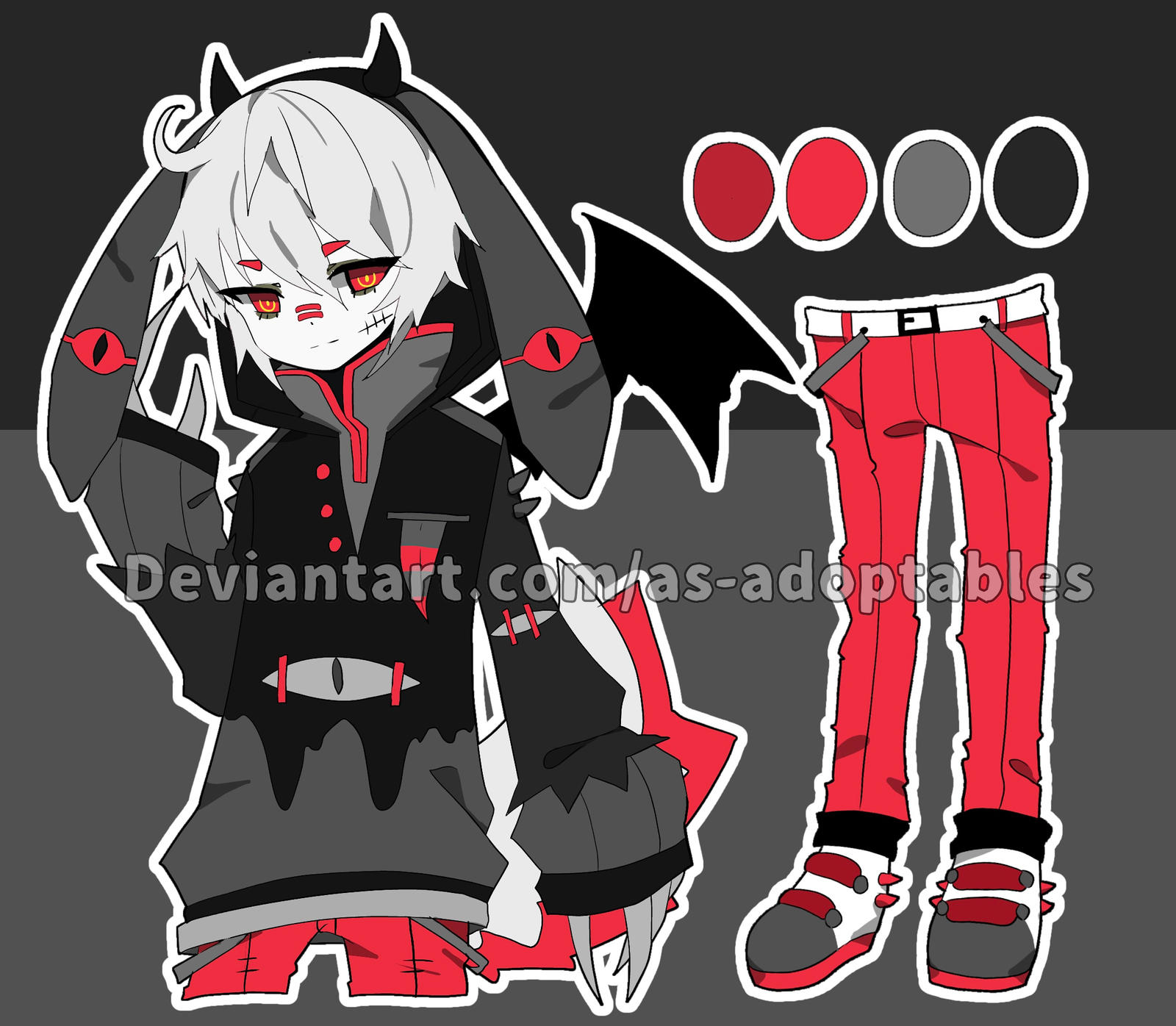 Monster bunny adoptable closed by AS-Adoptables on DeviantArt Monster bunny adoptable closed by AS-Adoptables on DeviantArt