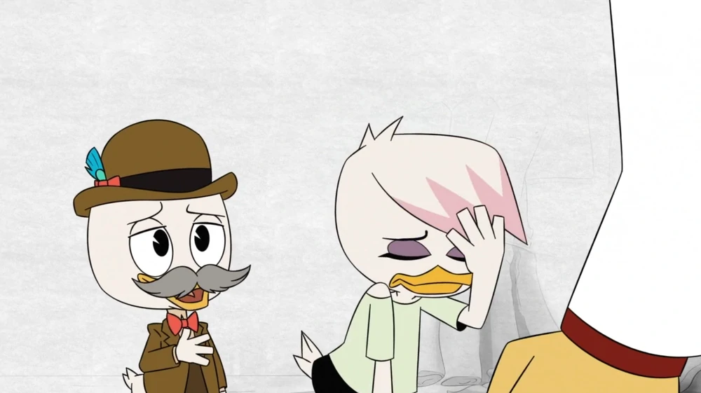 Ducktales 2017 Lena Sabrewings Facepalm By Ansusinera On Deviantart
