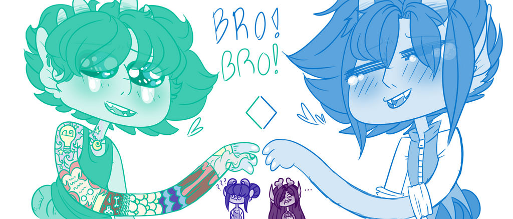 The Gayest Bromancers By Super Lemon Sama On Deviantart