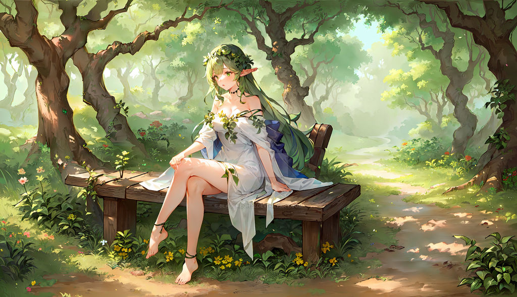 Forest Elf Girl 7 By Blademech22 On Deviantart
