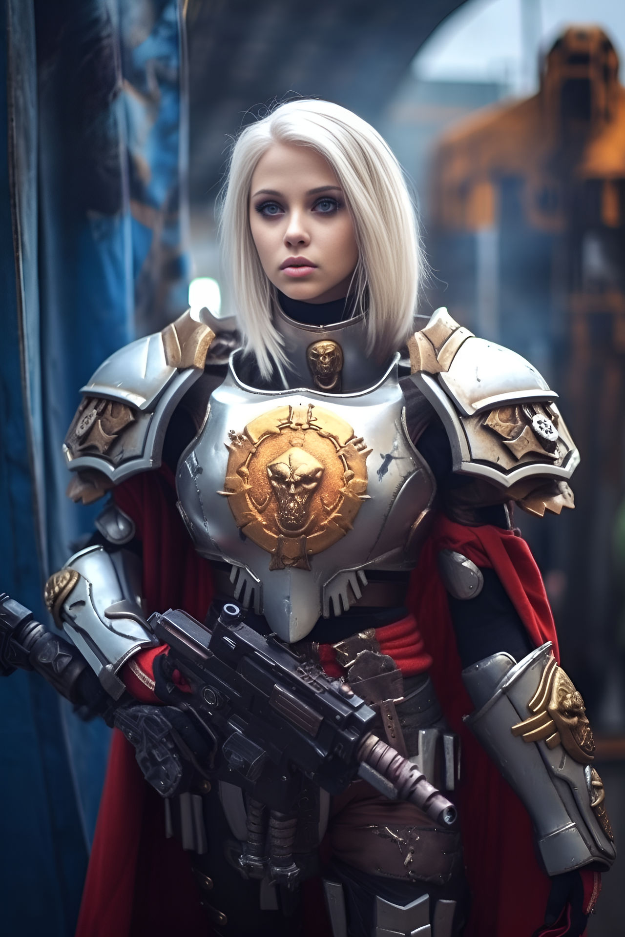 Sister Of Battle Cosplay From Warhammer 40k By Ai Mademasterpieces On