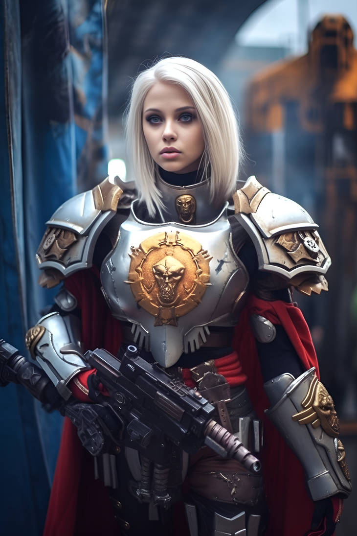 Sister Of Battle Cosplay From Warhammer 40k By Ai Mademasterpieces On