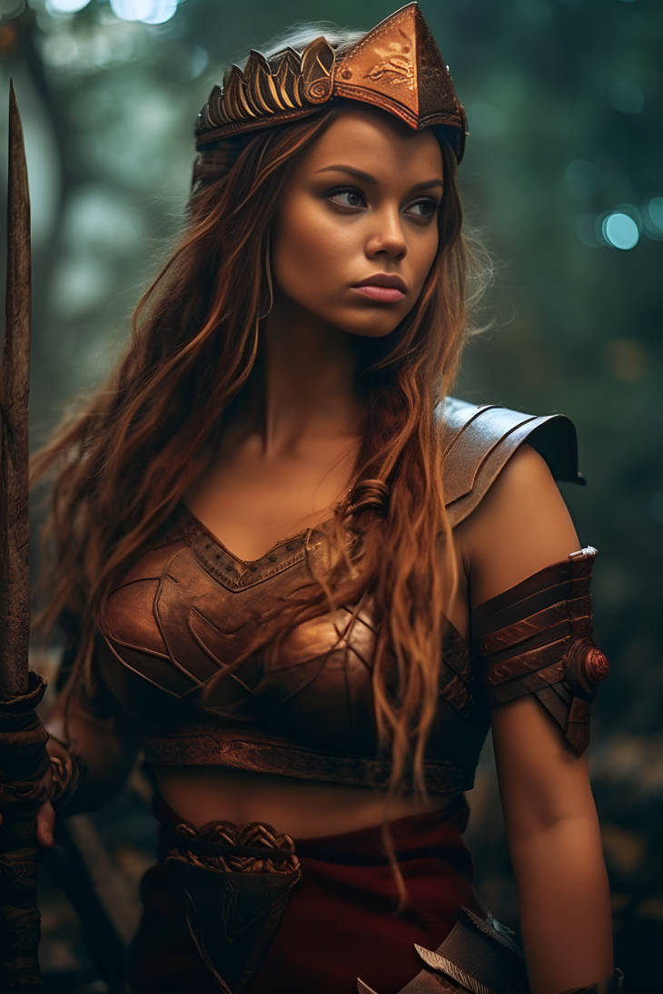 Amazon Warrior Women By Ai Mademasterpieces On Deviantart