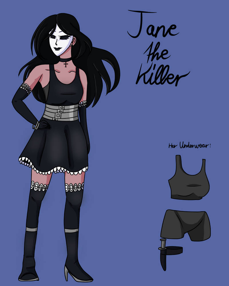 Jane The Killer Re Design By Darkwolfgirl17 On Deviantart