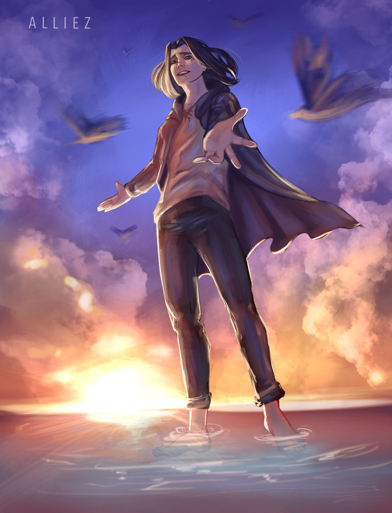 Eren Yeager By Alliezart On Deviantart