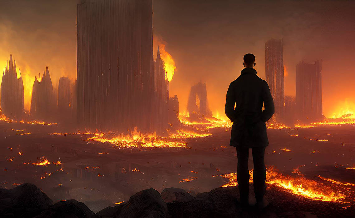 Watch the world burn by VillainousMC on DeviantArt Watch the world burn by VillainousMC on DeviantArt