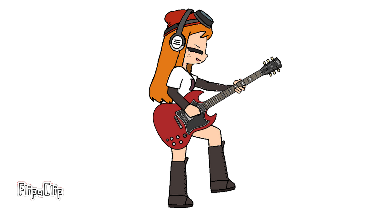 Rock N Roll Meggy Animated By Wcjuan On Deviantart