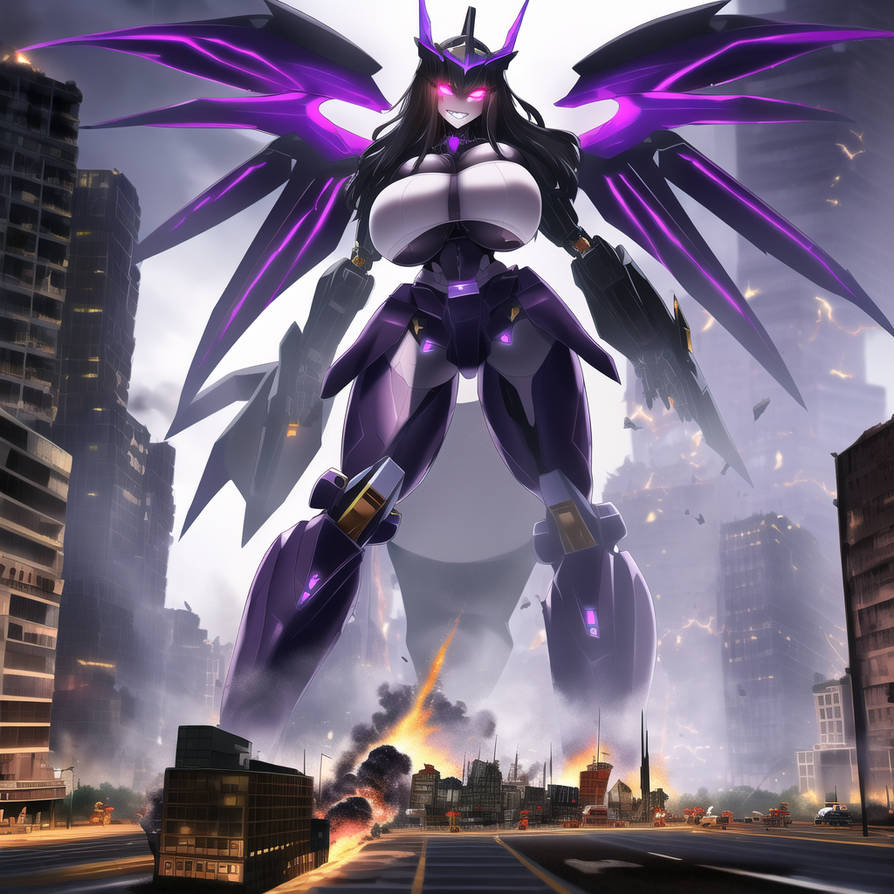 Giant Mecha Girl By Codexinvicta On Deviantart