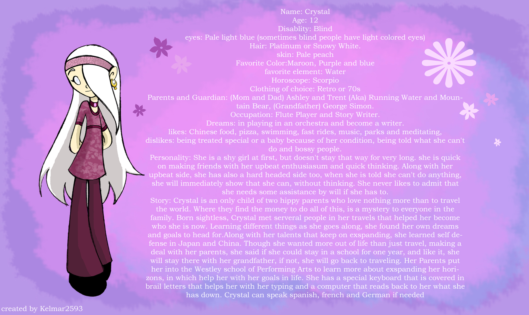 Crystals Bio Profile by MoostarGazer on DeviantArt