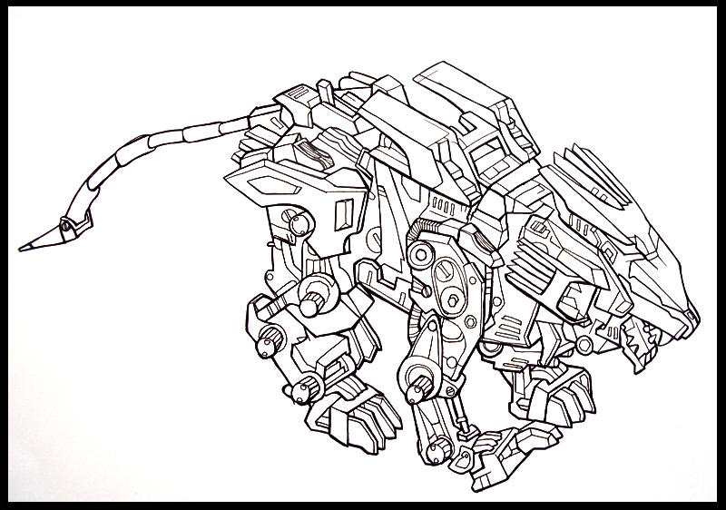 coloring pages zoids